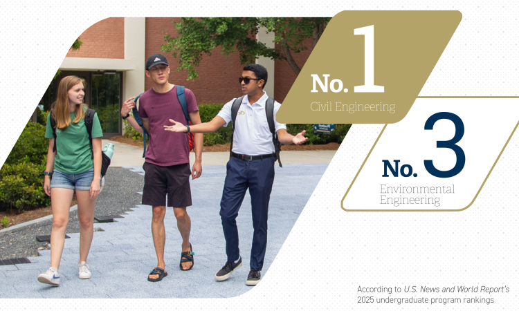 Civil Engineering Program Ranked No. 1 in Nation